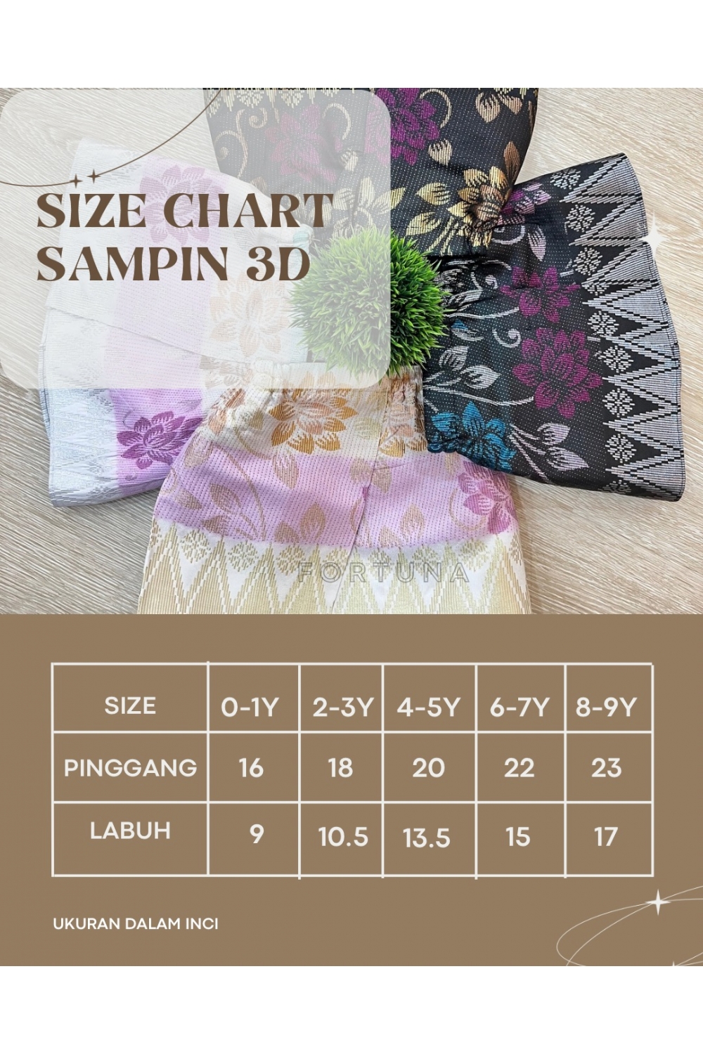 Sampin 3D (cream-gold)